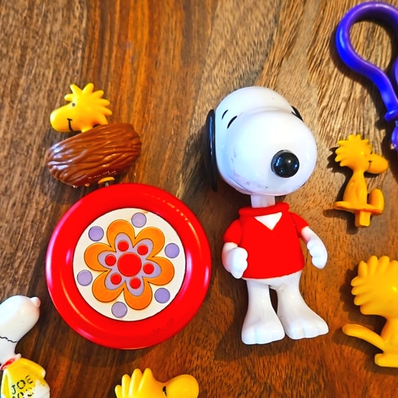 Peanuts | Other | Vintage Snoopy Woodstock Lot Toy Lot 6s 70s Peanuts ...